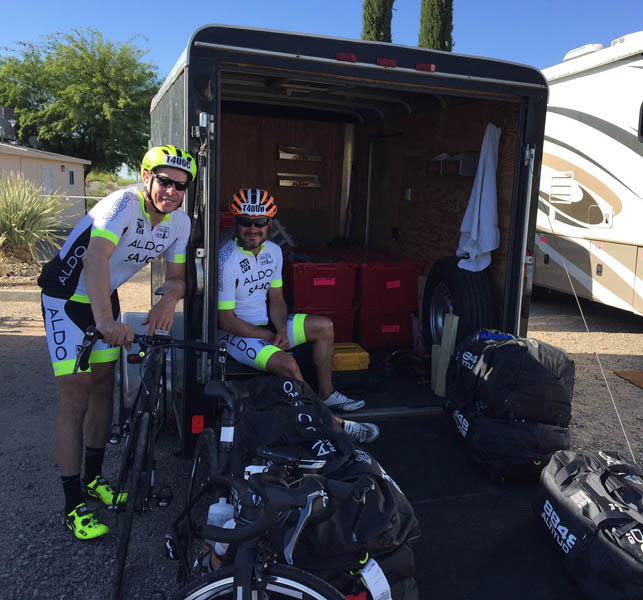 Jean-Pierre Généreux participe à la Race Across America