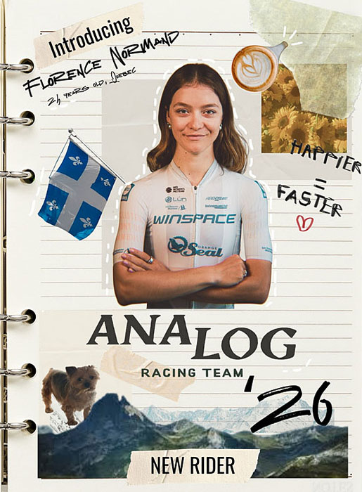 Florence Normand recrutée par Analog Racing Team